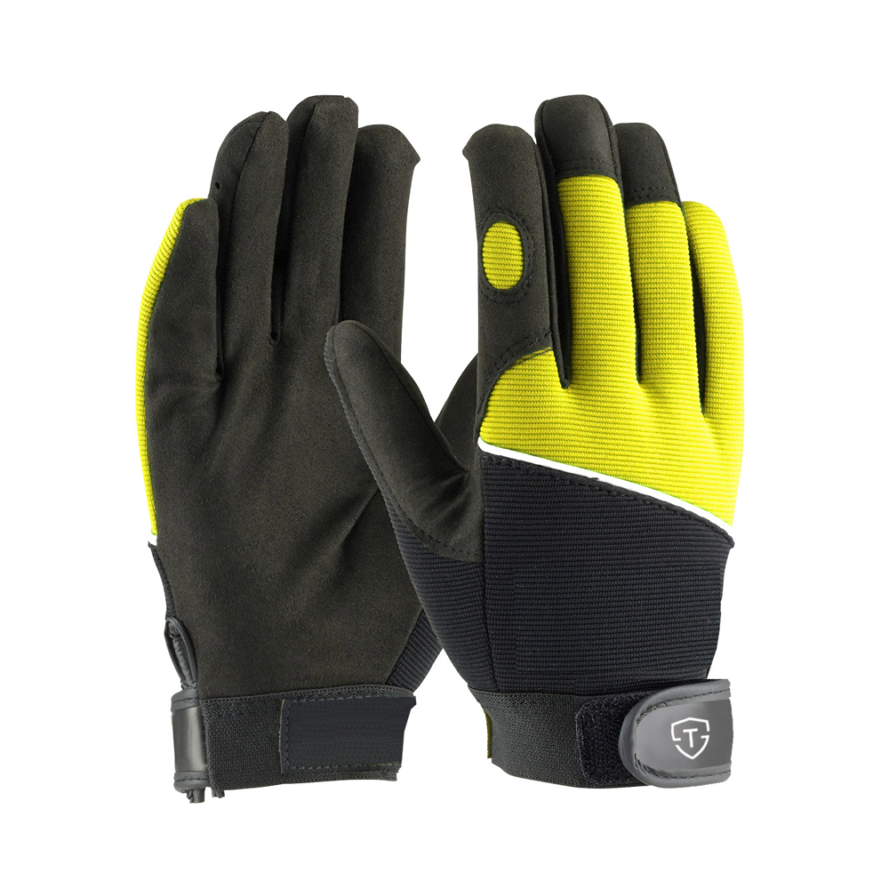 Protective mechanical gloves for specific locations